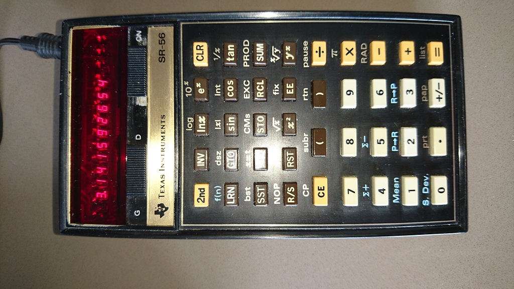 My first programmable calculator - Hardware - Retro Computing