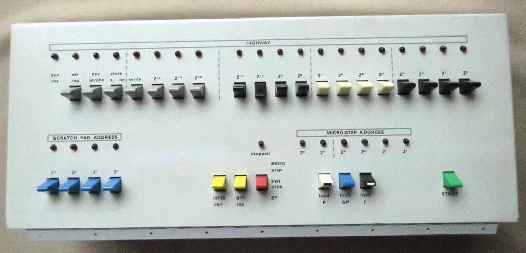 An unusual Ferranti front panel? (F100-L related?) - Hardware - Retro ...