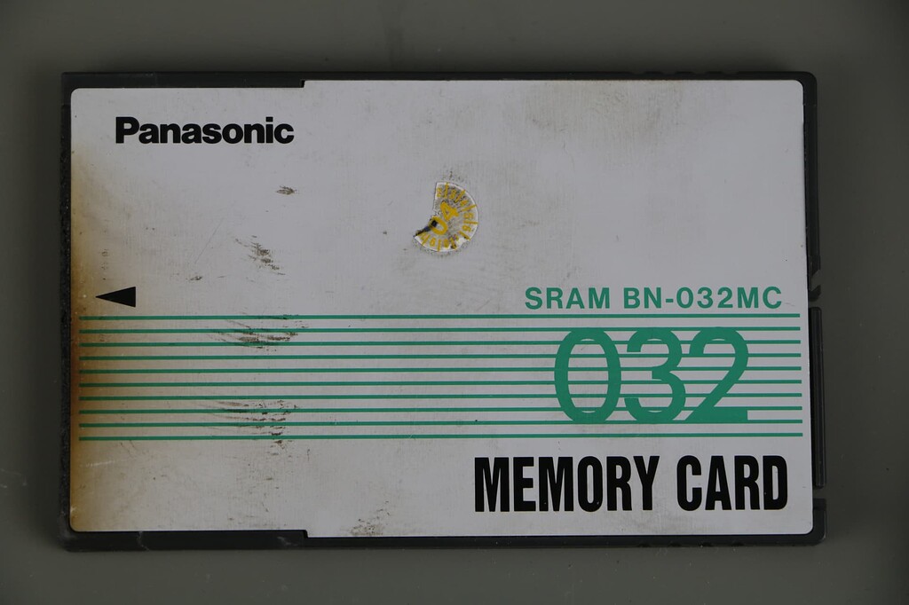 8 bit SRAM memory card pin assignment - Hardware - Retro Computing