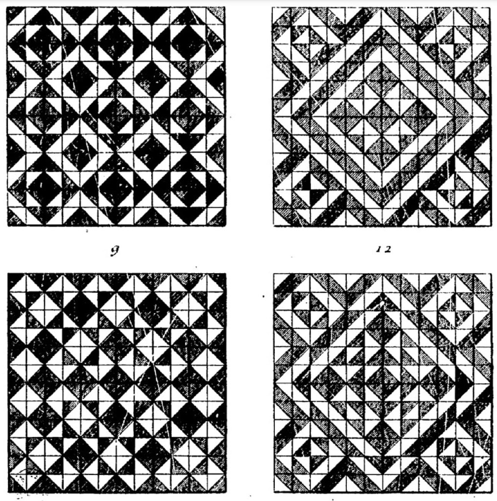 Truchet Tiles - infinite designs, binary art, from 1704 and now in ...