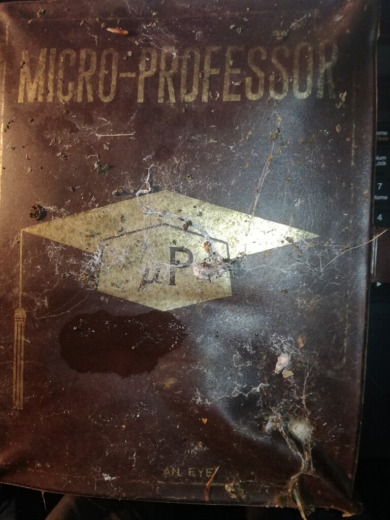 Barn Find - Multitech MPF-1 Micro-Professor (Z80A trainer) - Hardware ...