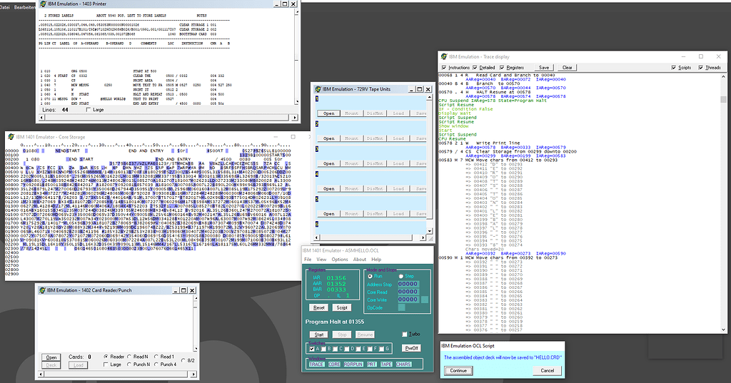 IBM 1401 emulators - Hardware - Retro Computing